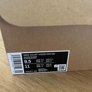 Nike | Shoes | Nike Court Vision Mid Nn Nwt | Poshmark
